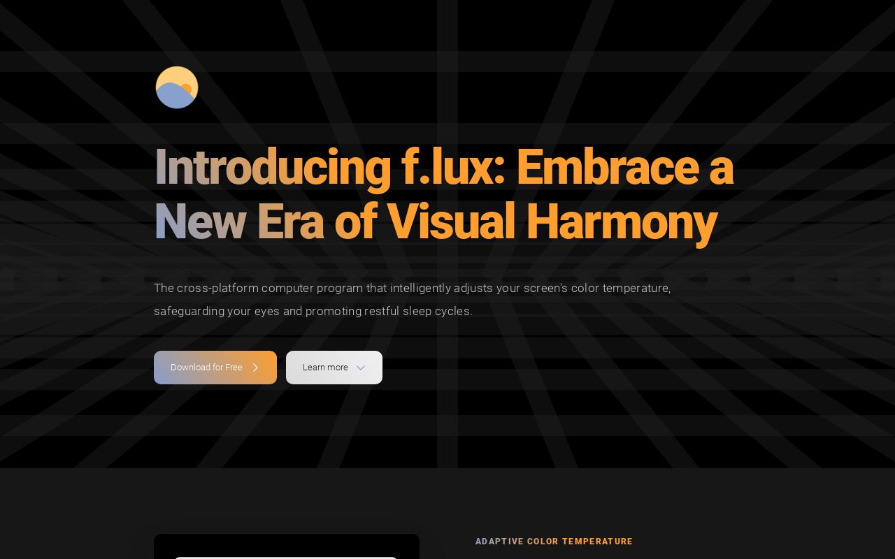 f.lux: Embrace a new Era of Visual Harmony